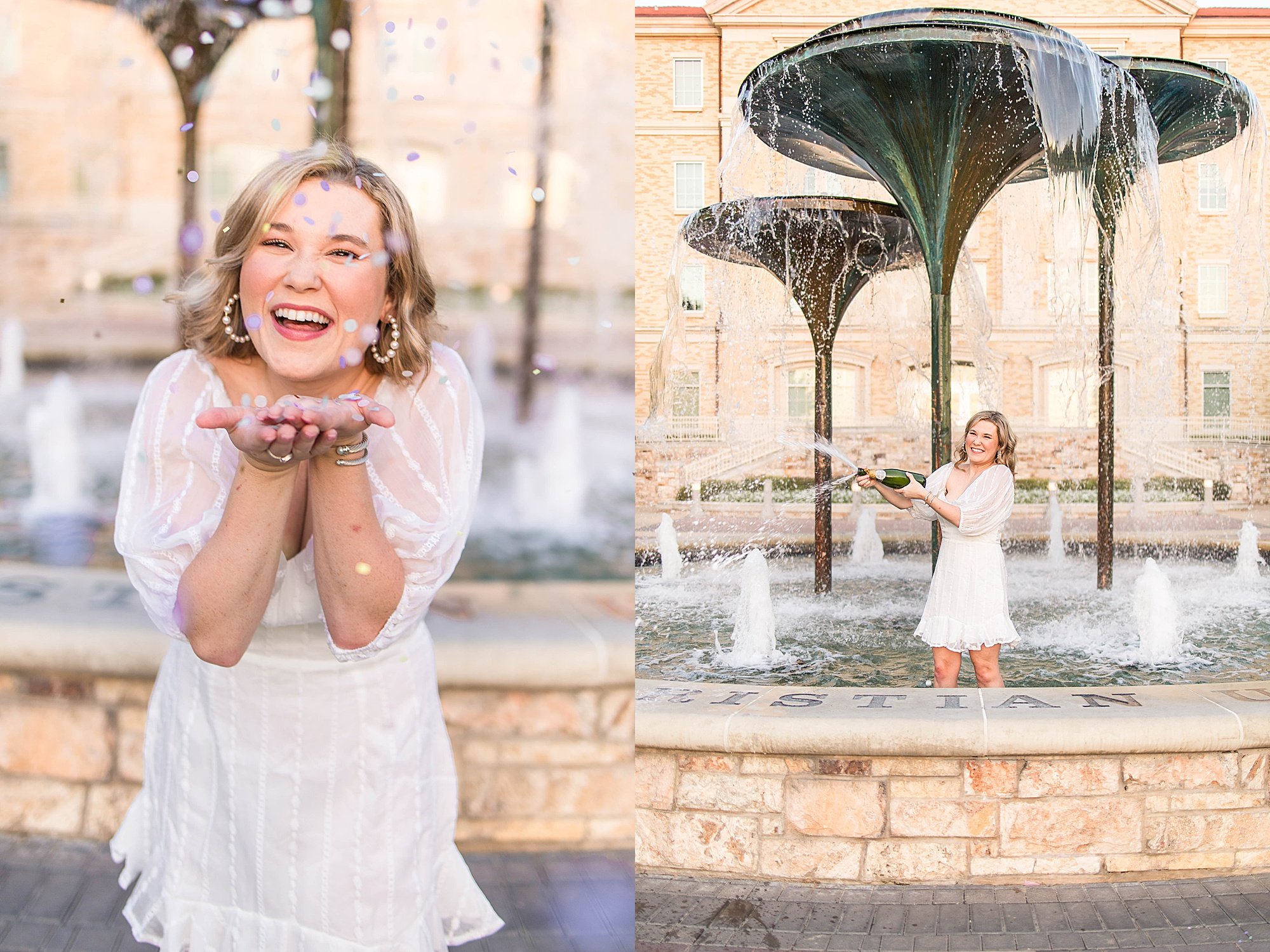 Fall Senior Photos at TCU - Square 8 Studio Blog