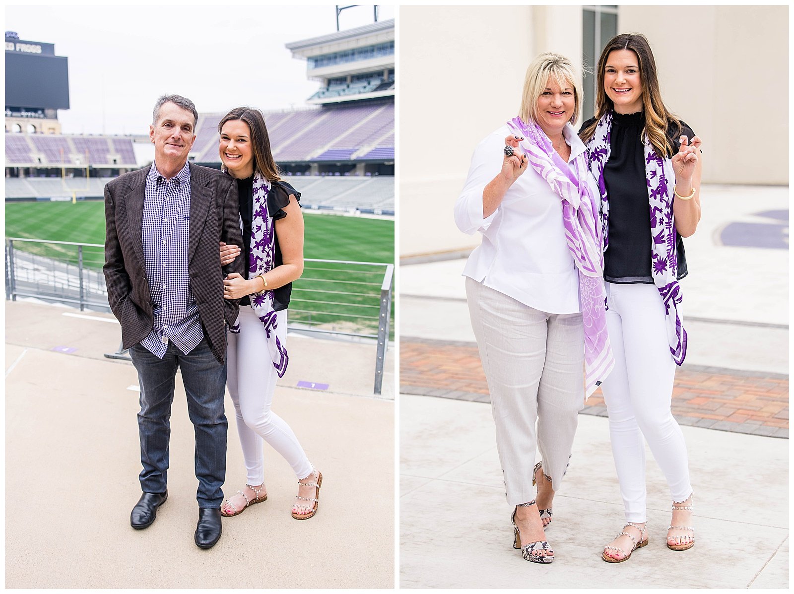 TCU Senior Family Photos | Grace Poimbouef - Square 8 Studio Blog