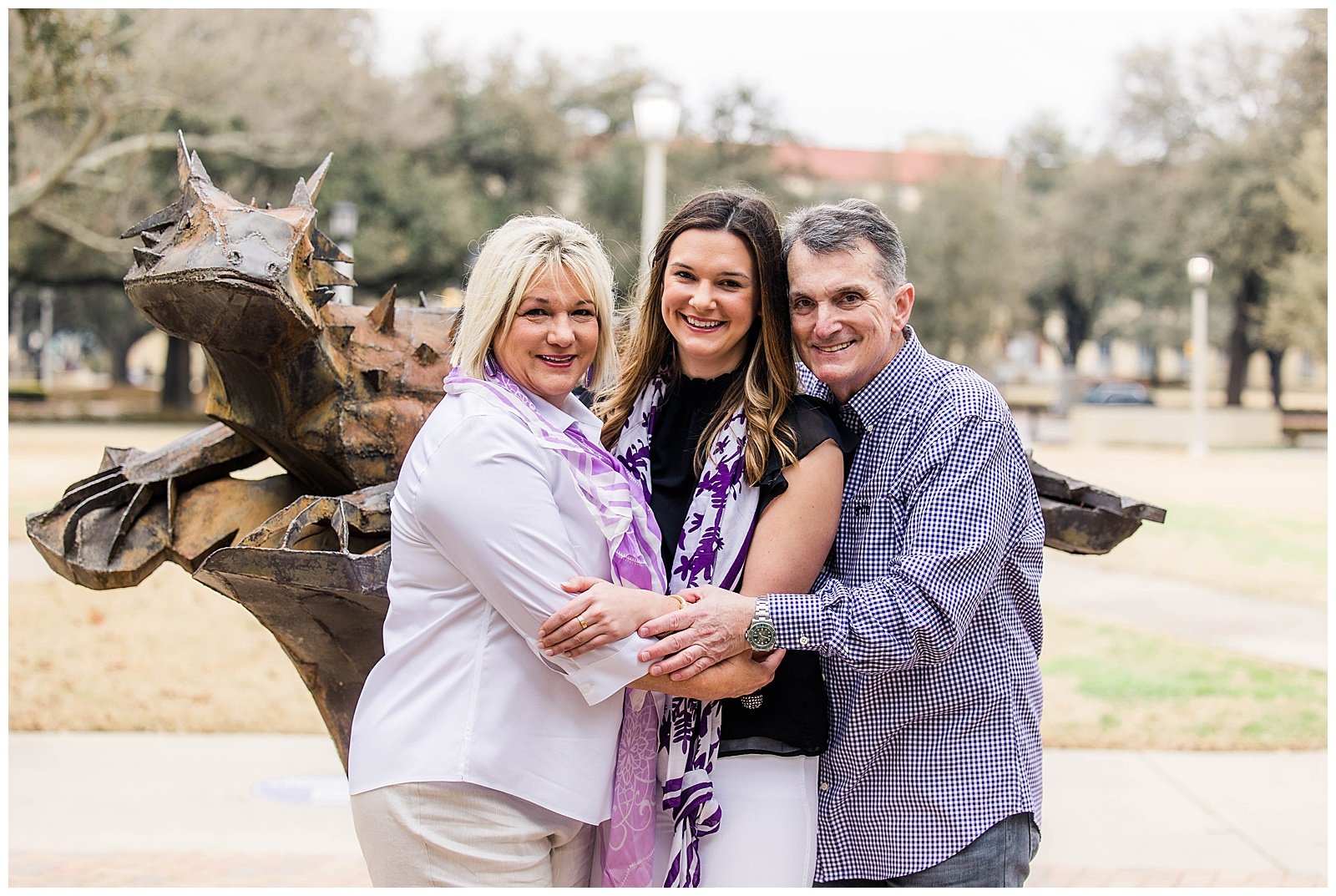 TCU Senior Family Photos | Grace Poimbouef - Square 8 Studio Blog