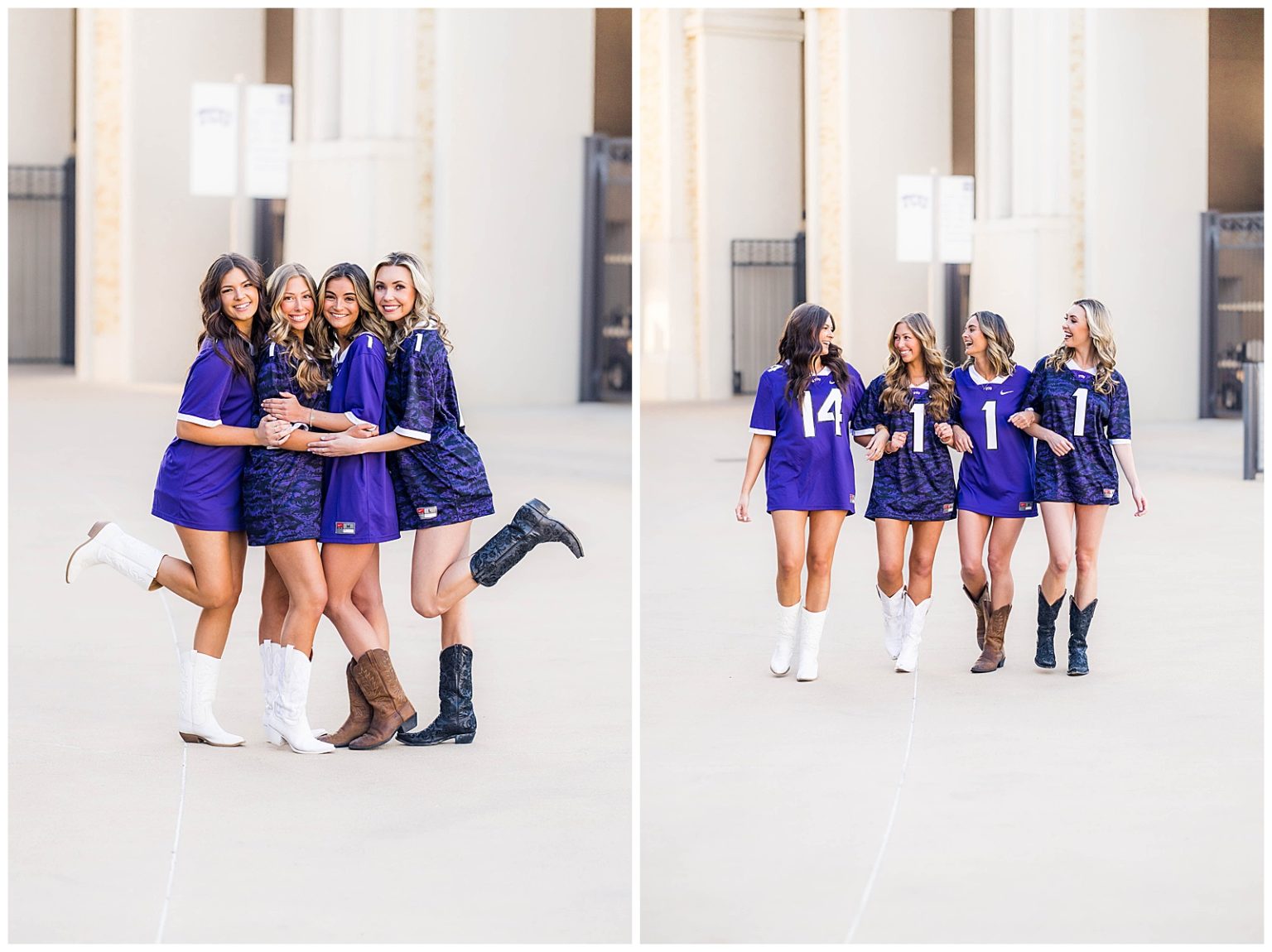 TCU Senior Friend Photos: Tessa + Friends - Square 8 Studio Blog