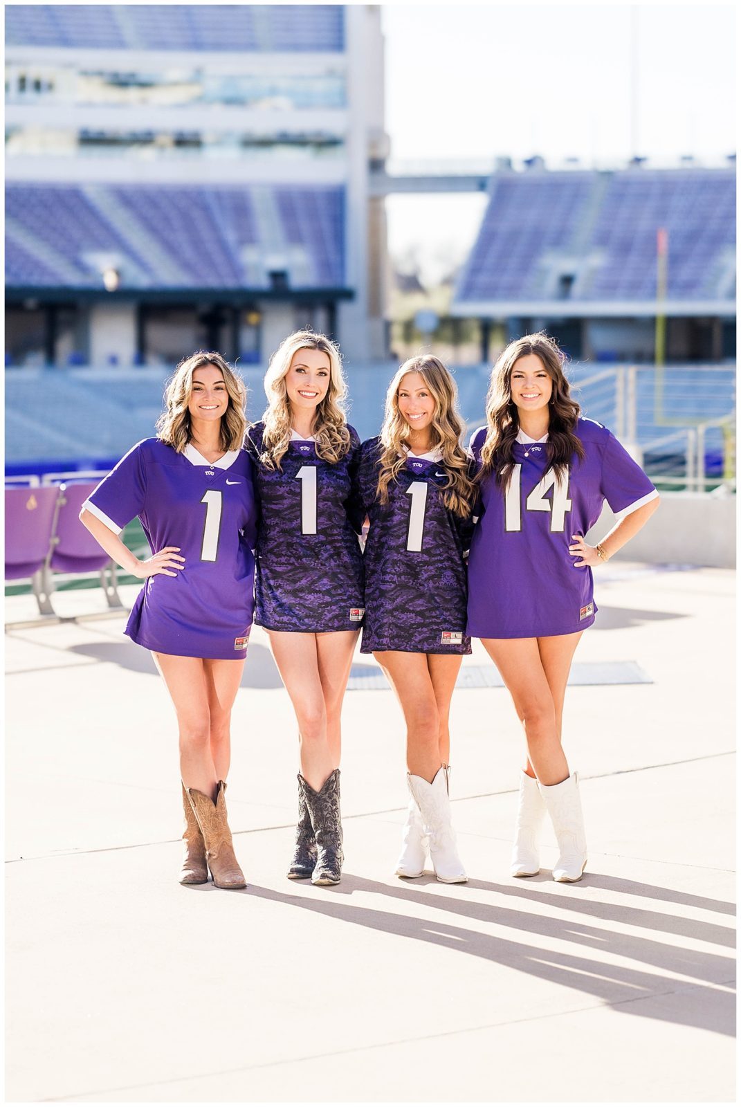 TCU Senior Friend Photos: Tessa + Friends - Square 8 Studio Blog